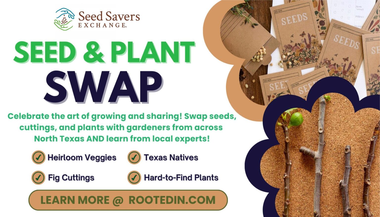 Seed & Plant Swap 1/25/2025 | Rooted In