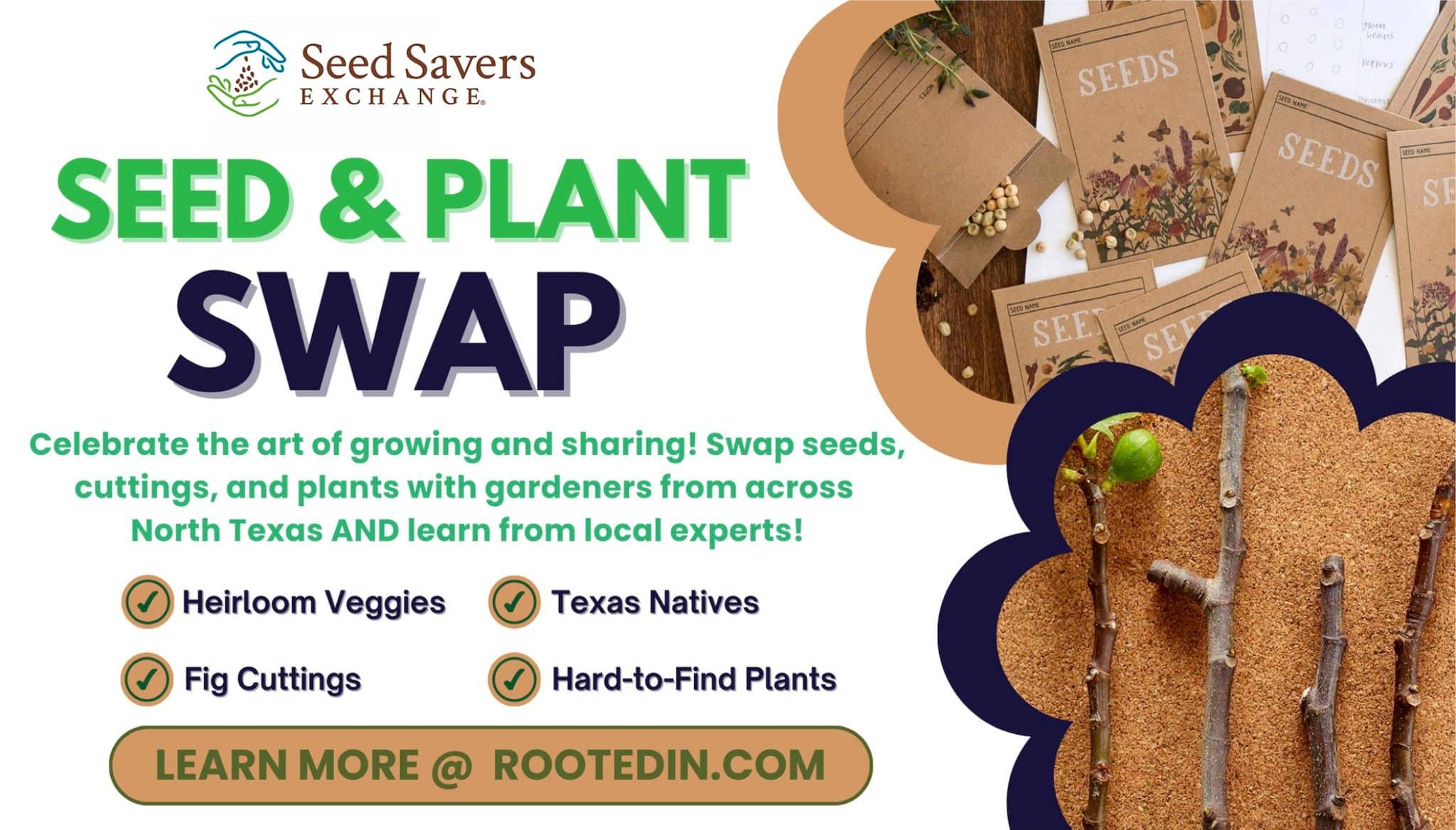 Seed & Plant Swap 1/25/2025 | Rooted In